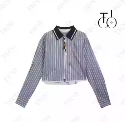 【甜甜专享】TICO汀可【霜天衬衣】时尚百搭休闲衬衣