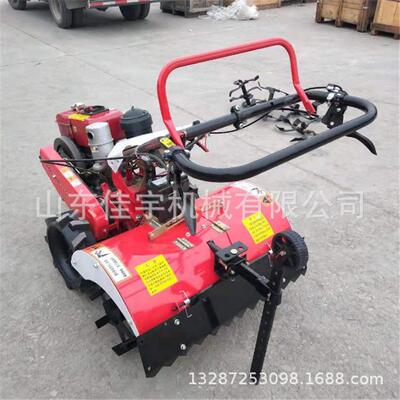 农用小微机四驱柴油多功能旋耕机耕田机犁地机耕89235型地翻机