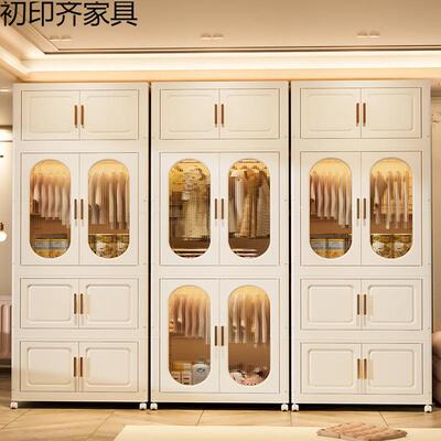 置GVO柜柜衣柜收纳成人卧室衣可折叠儿童柜储物塑服料物家用宝宝