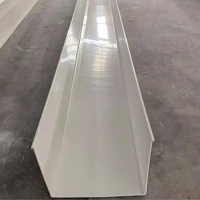 pvc排水沟u型槽成品天沟檐沟屋檐雨水槽阳光房雨棚排水槽接水槽