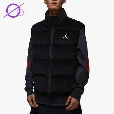 Nike/耐克正品Jordan Flight男士运动灯芯绒羽绒马甲HV0535-010