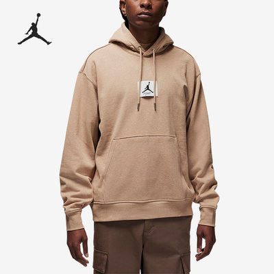 耐克男子时尚刺绣抽绳连帽卫衣