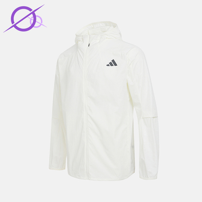 Adidas/阿迪达斯正品春秋款男士运动印花经典拉链连帽外套KB5159