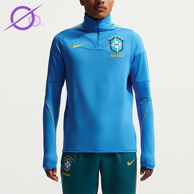 Nike/耐克正品 Dri-FIT男士透气足球训练复古长袖T恤IB4988-435