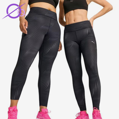 Puma/彪马正品RUNFAVELOCITY新款女黑色休经典闲紧身裤525175-51