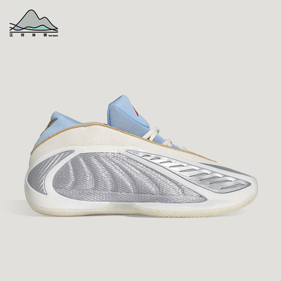 Adidas/阿迪达斯正品ANTHONY EDWARDS 2男女耐磨中帮篮球鞋KJ5134