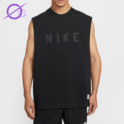 Nike/耐克正品2026春季款男士圆领套头经典无袖背心T恤IF2798-010