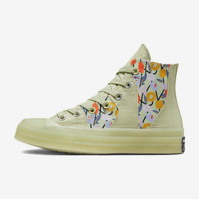 Converse/匡威正品运动女士户外透气系带时尚图案健身板鞋A01730C