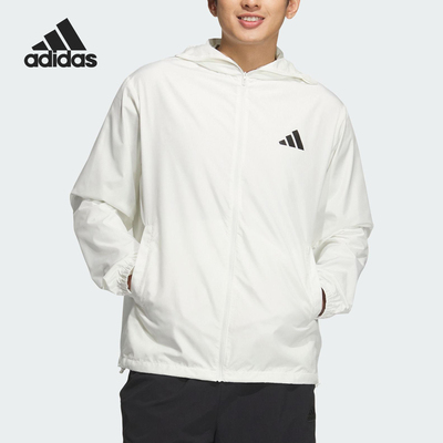 Adidas/阿迪达斯正品JACKET男女拉链防晒宽松夹克外套KA9323