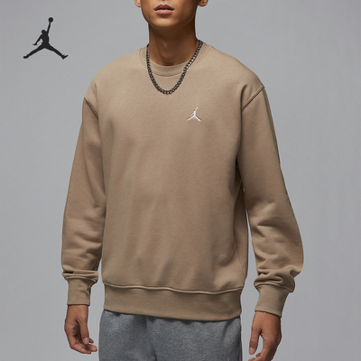 Nike/耐克正品JORDAN男士宽松保暖圆领运动卫衣FV7296-257