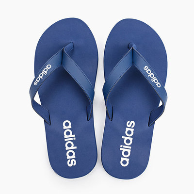 Adidas/阿迪达斯正品夏季新款男子轻便休闲沙滩人字凉拖鞋 EG2039