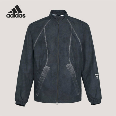 Adidas/阿迪达斯正品2026男士先锋攻壳机能梭织夹克KU5309