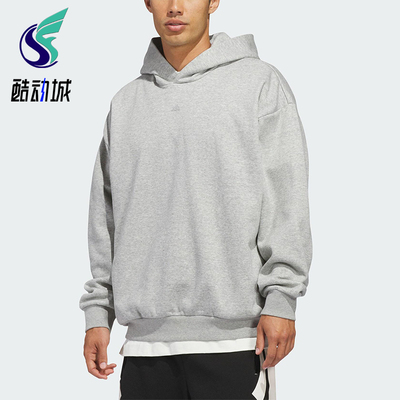 Adidas/阿迪达斯正品FL HOODY男女休闲连帽套头针织卫衣JZ9532