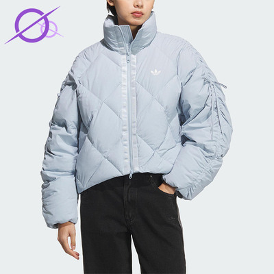 Adidas/阿迪达斯正品BOW COM DOWN女士保暖简约宽松羽绒服KC2612