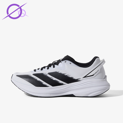 Adidas/阿迪达斯正品盈风新款男女白黑色鞋经典休闲跑步鞋KJ4597
