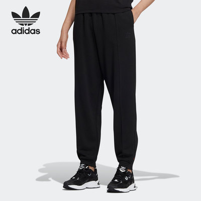 Adidas/阿迪达斯正品三叶草CNY女子运动休闲系带长裤HD0340