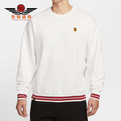 Nike/耐克正品Court男士休闲圆领套头针织运动日常卫衣IQ3972-100