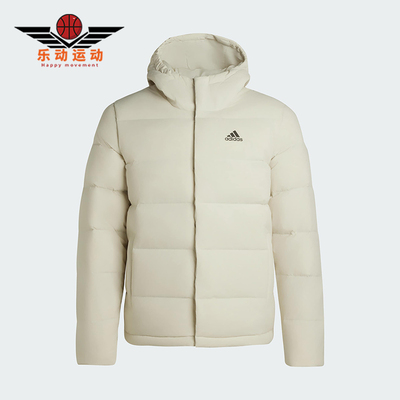 Adidas/阿迪达斯正品V HELIONIC HO J男士连帽保暖羽绒服KE5403