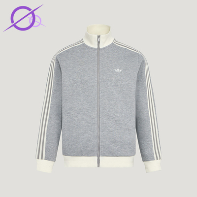 Adidas/阿迪达斯正品三叶草男女经典透气经典针织夹克外套KY8455