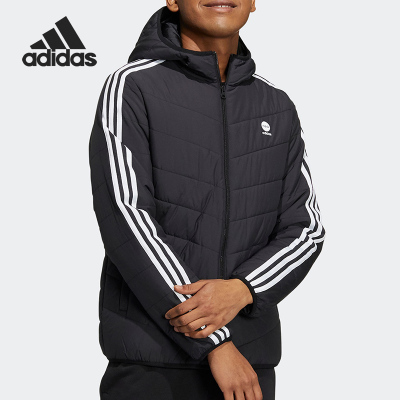 Adidas/阿迪达斯正品NEO休闲男子时尚保暖防风棉服外套HD4677