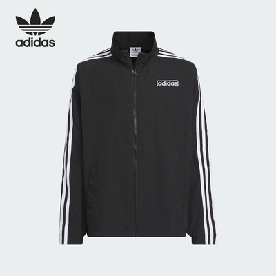Adidas/阿迪达斯正品三叶草大童户外风宽松夹克外套IW7657