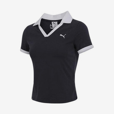 Puma/彪马正品W LATE ADD女士透气套头修身休闲短袖692774-16