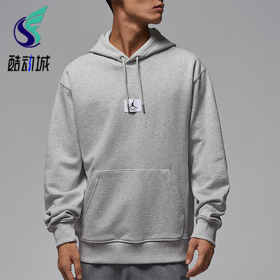 Nike/耐克正品JORDAN男士落肩薄绒套头连帽休闲卫衣FV7248-050
