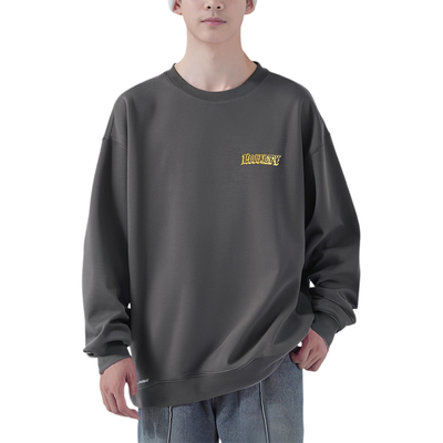 李宁正品反伍系列男子经典复古运动休闲圆领卫衣套头衫AWDTF29-4