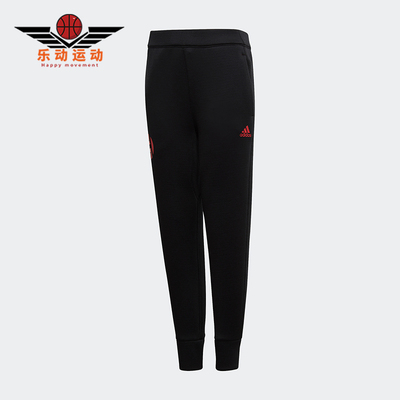 Adidas/阿迪达斯正品春秋大童透气简约时尚简约运动长裤DY3565