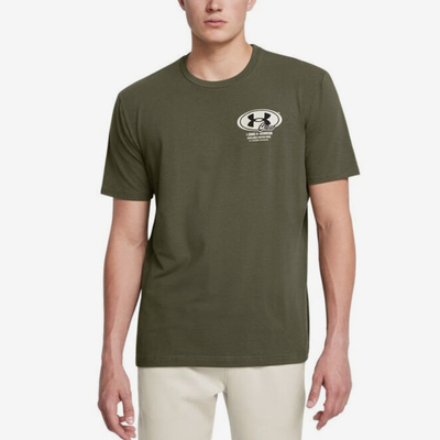 UA/安德玛正品夏季新款男子经典复古透气圆领短袖T恤1387718-390