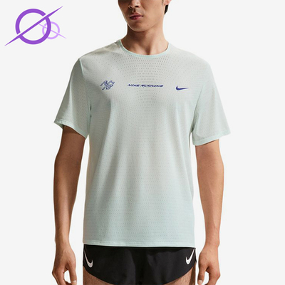Nike/耐克正品男士圆领套头简约短袖休闲跑步T恤IH5046-394