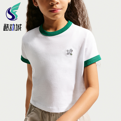 Nike/耐克正品Sportswear新款白绿色逛街经典短袖T恤IR4948-101