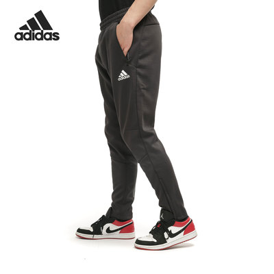 Adidas/阿迪达斯正品新款男子舒适休闲小脚长裤跑步运动裤GV3510