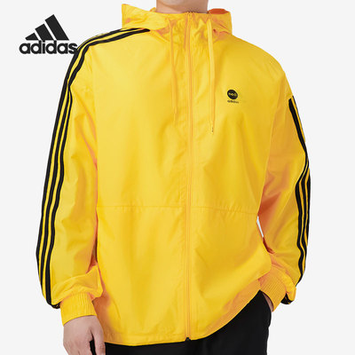 Adidas/阿迪达斯正品Neo春季新款男子运动连帽夹克外套HN6627