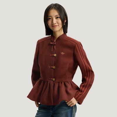 Adidas阿迪达斯三叶草女子NY JKT W运动健身夹克外套KR5069