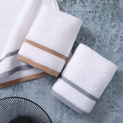 方巾纯棉白色洗脸酒店家用正方形加厚吸水全棉手帕成人四方小毛巾