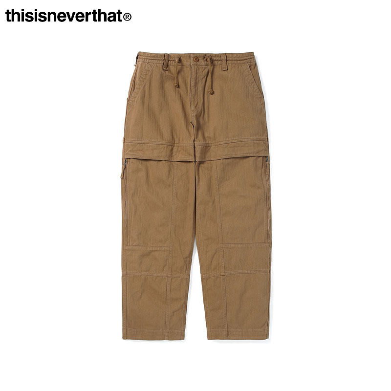 thisisneverthat®Herringbone Utility Pant 秋冬款休闲宽松长裤