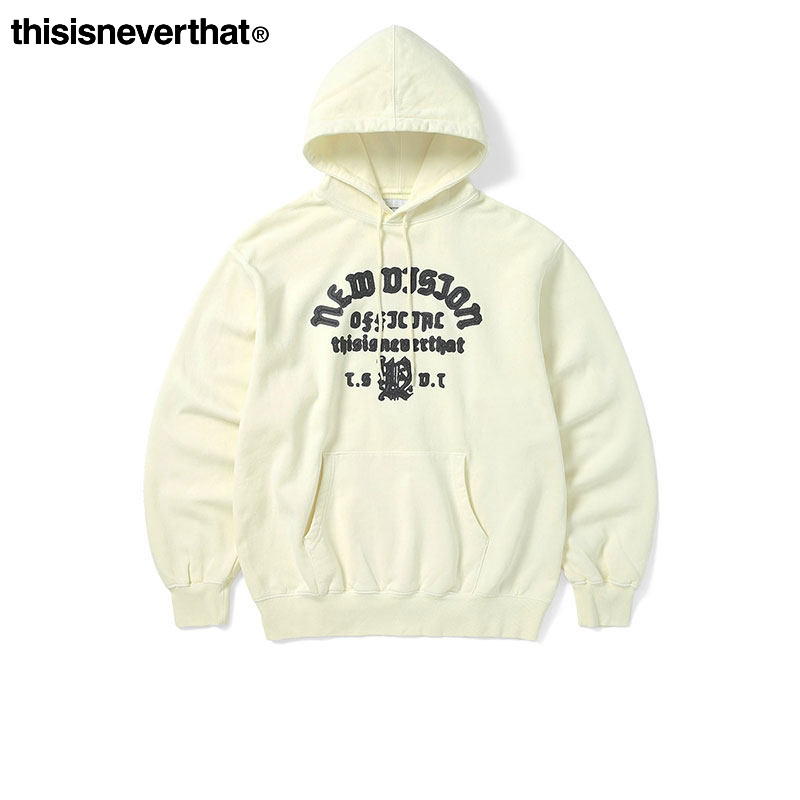 thisisneverthat®New Vision Crack Hoodie秋冬字母印花连帽卫衣