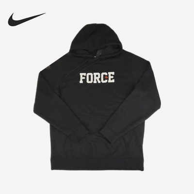 Nike/耐克正品男士时尚舒适印花连帽休闲套头卫衣AV3560-010