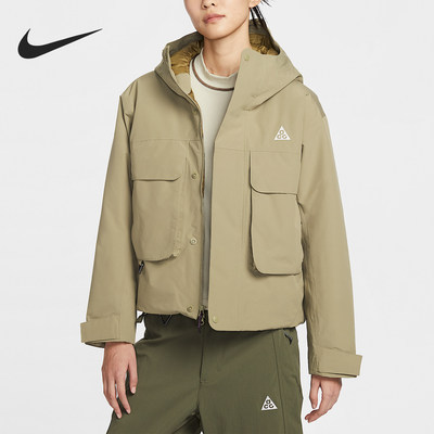 Nike/耐克正品2025冬季款女士连帽梭织休闲外套FV7328-276