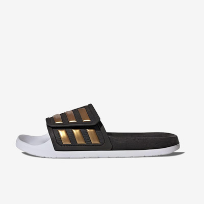 Adidas阿迪达斯正品一字拖男防滑日常出行轻便运动拖鞋GX9706