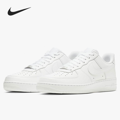 Nike/耐克正品Air Force 1 '07男女低帮轻便板鞋CW2288-111