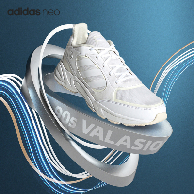 Adidas/阿迪达斯正品90s Valasion男女低帮耐磨跑步鞋HP6768