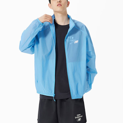 New Balance/NB正品户外男士薄款运动休闲梭织外套AMJ32371-BOO