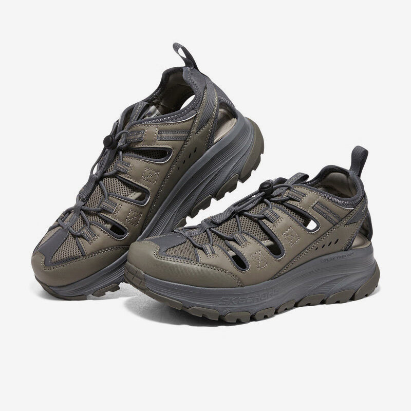 Skechers/斯凯奇正品季新款防滑男子户外运动休闲沙滩凉鞋