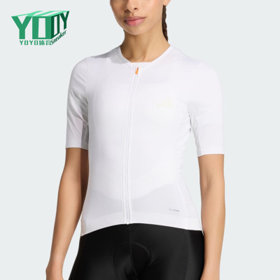 Adidas/阿迪达斯正品女士运动修身短款上衣短袖比赛T恤JZ6728