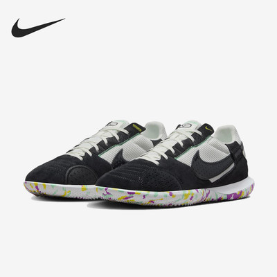Nike耐克正品Street gato男款圆头系带低筒运动足球鞋DC8466-100