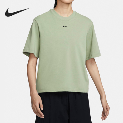 Nike/耐克正品夏季女士圆领透气休闲运动短袖T恤DD1238-387