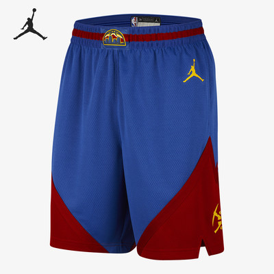 Nike耐克正品Jordan Denver Nuggets Dri-FIT透气篮球DO9428-495