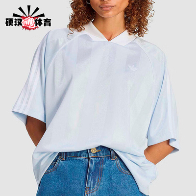 Adidas/阿迪达斯正品三叶草JAQUARDT-SHIRT新款经典短袖T恤KG3712